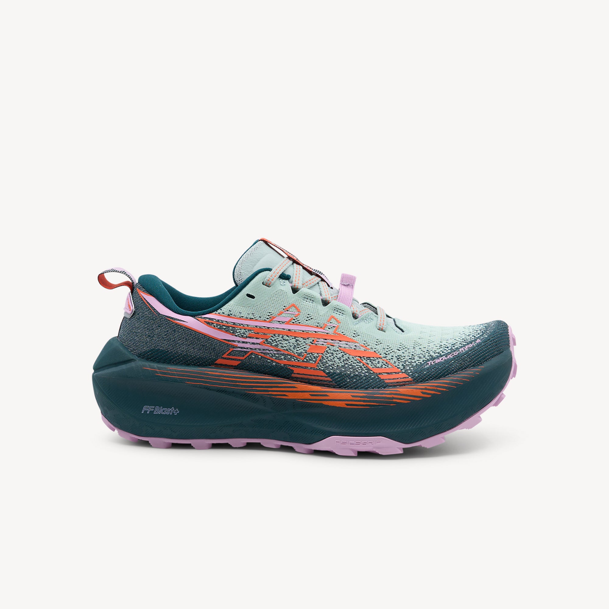 Asics Trabuco Max 4 Cold Moss / Nova Orange Womens