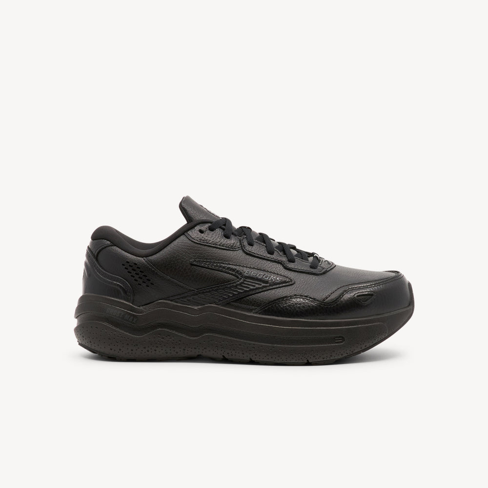 Brooks Ghost Max 2 Leather Black / Black Womens