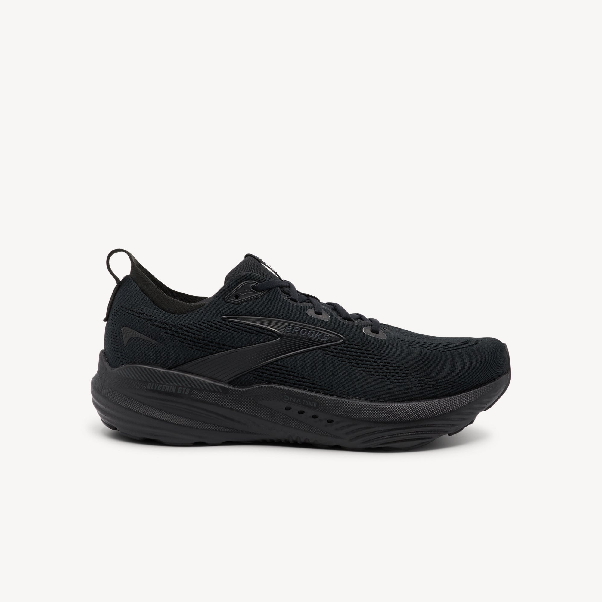 Brooks Glycerin GTS 22 Black / Black / Black Mens