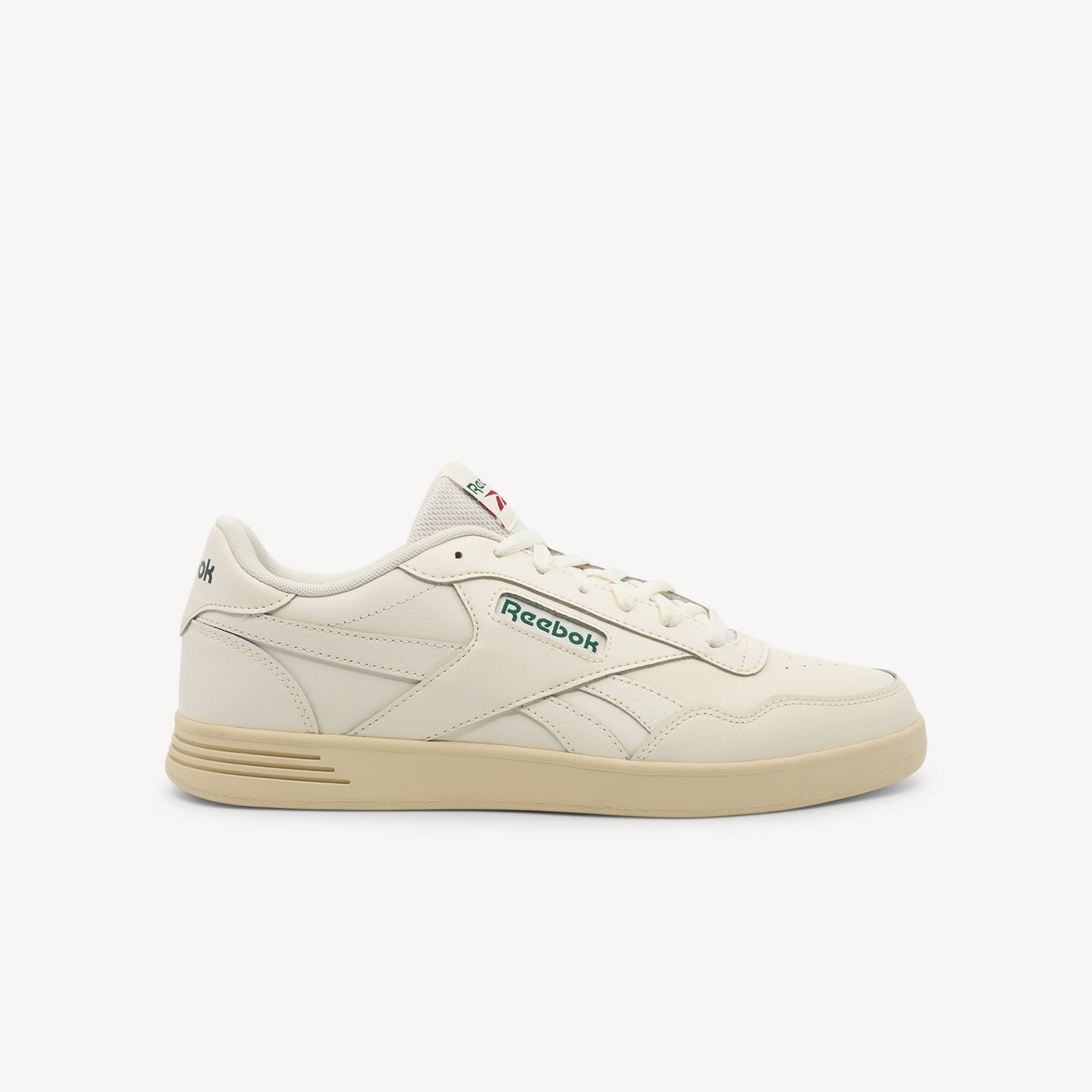 Reebok Court Advance Chalk / Dark Green / Flash Red Unisex